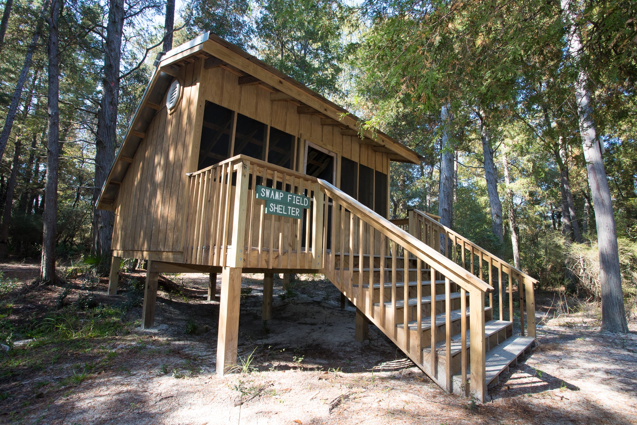 Swamp Field Shelter | Alabama State Lands Canoe Trails
